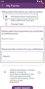 Changing your programme, course or major - AUT