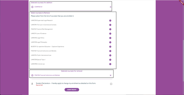 Making Programme Changes - Student Life - AUT